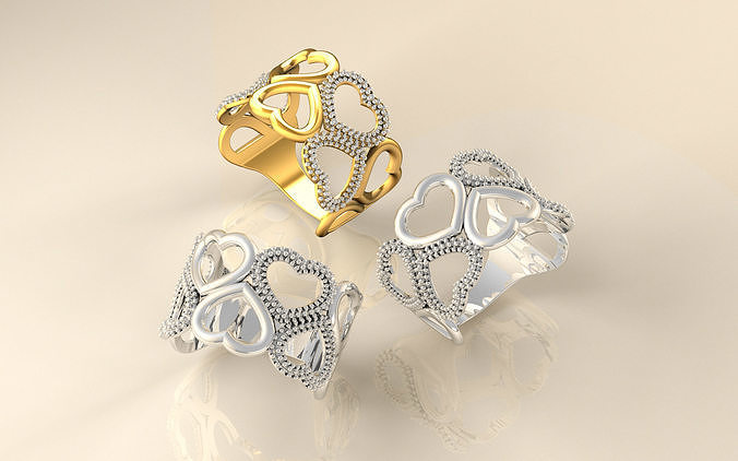 Ring Martell 20059 3D model 3D printable | CGTrader