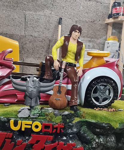 Daisuke - Grendizer 3D model 3D printable | CGTrader