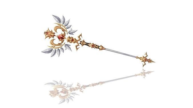 3D model Royal Guard Scepter VR / AR / low-poly | CGTrader