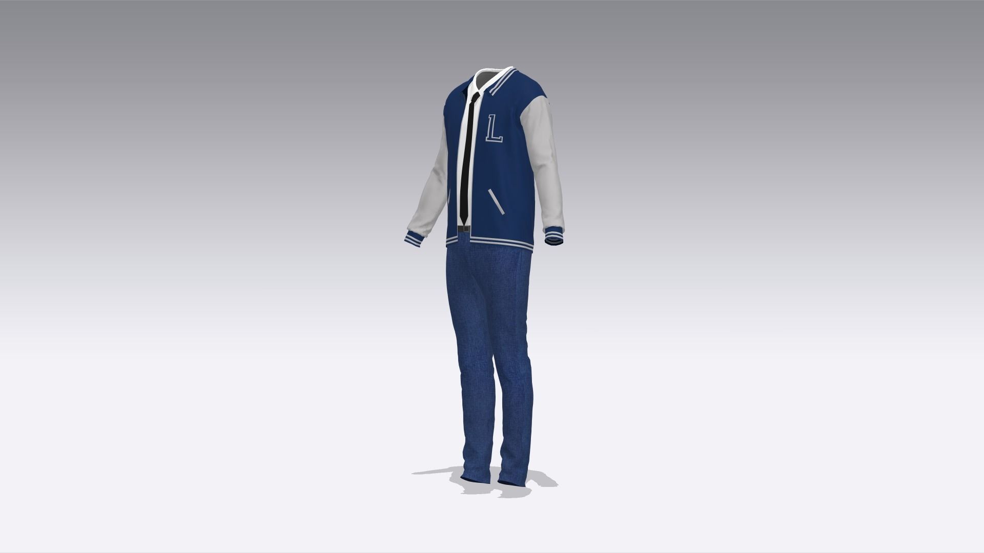 3D model University Uniform VR / AR / low-poly | CGTrader