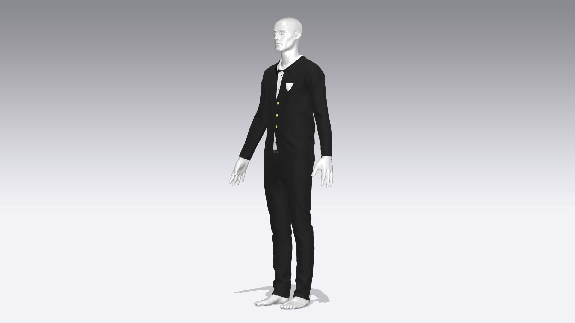 3D model Wedding Suit VR / AR / low-poly | CGTrader
