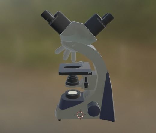3D model Microscope VR / AR / low-poly | CGTrader