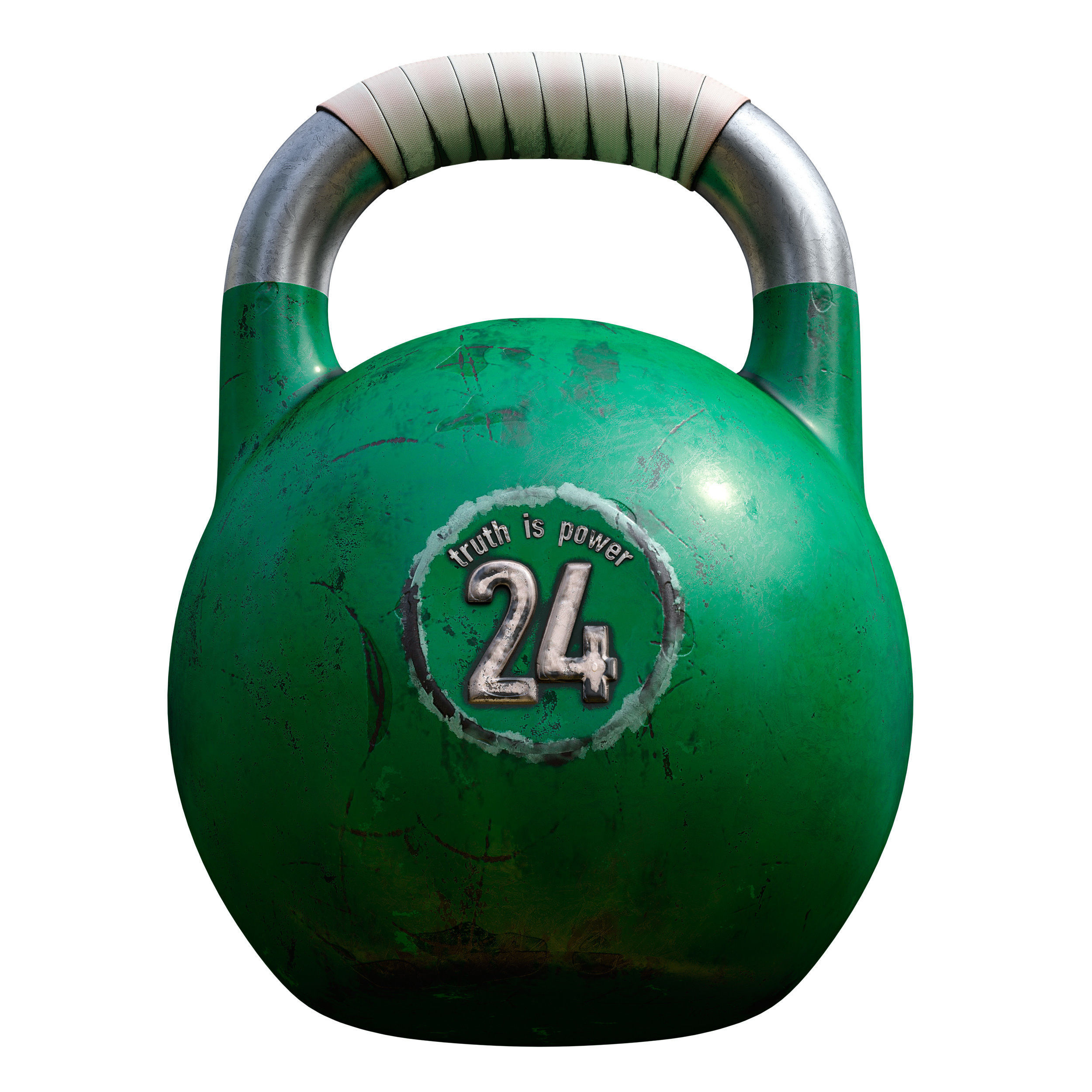 Old weights worn out - set 3D model | CGTrader