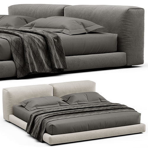 Softwall Bedw 3D model | CGTrader