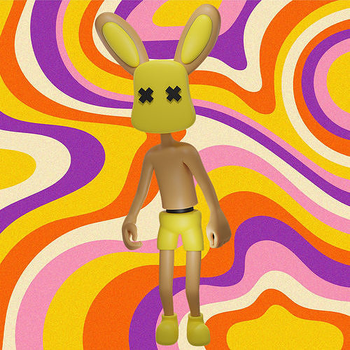 3D model Rabbit Man VR / AR / low-poly | CGTrader