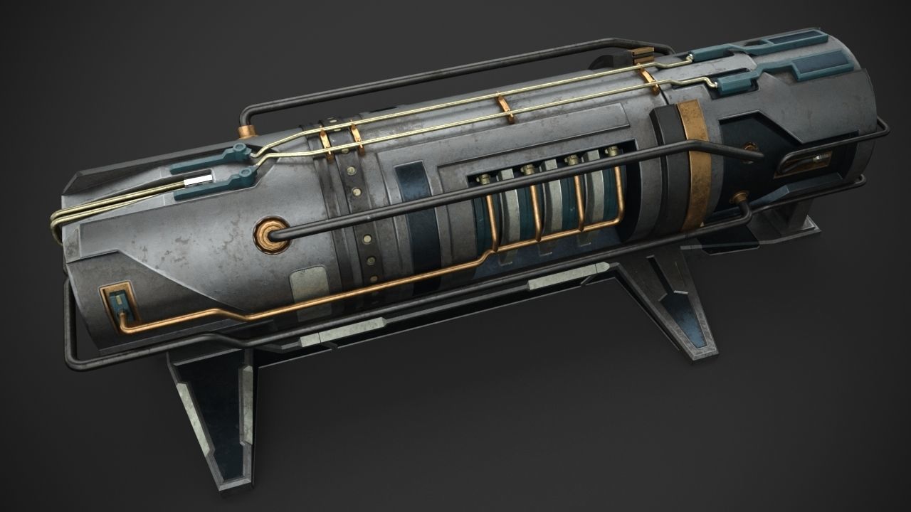 Machinery device free VR / AR / low-poly 3D model | CGTrader