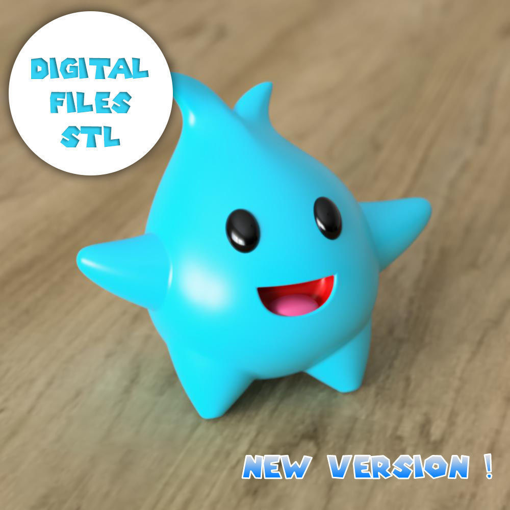 Lumalee from Super Mario Bros Movie 3D model 3D printable | CGTrader