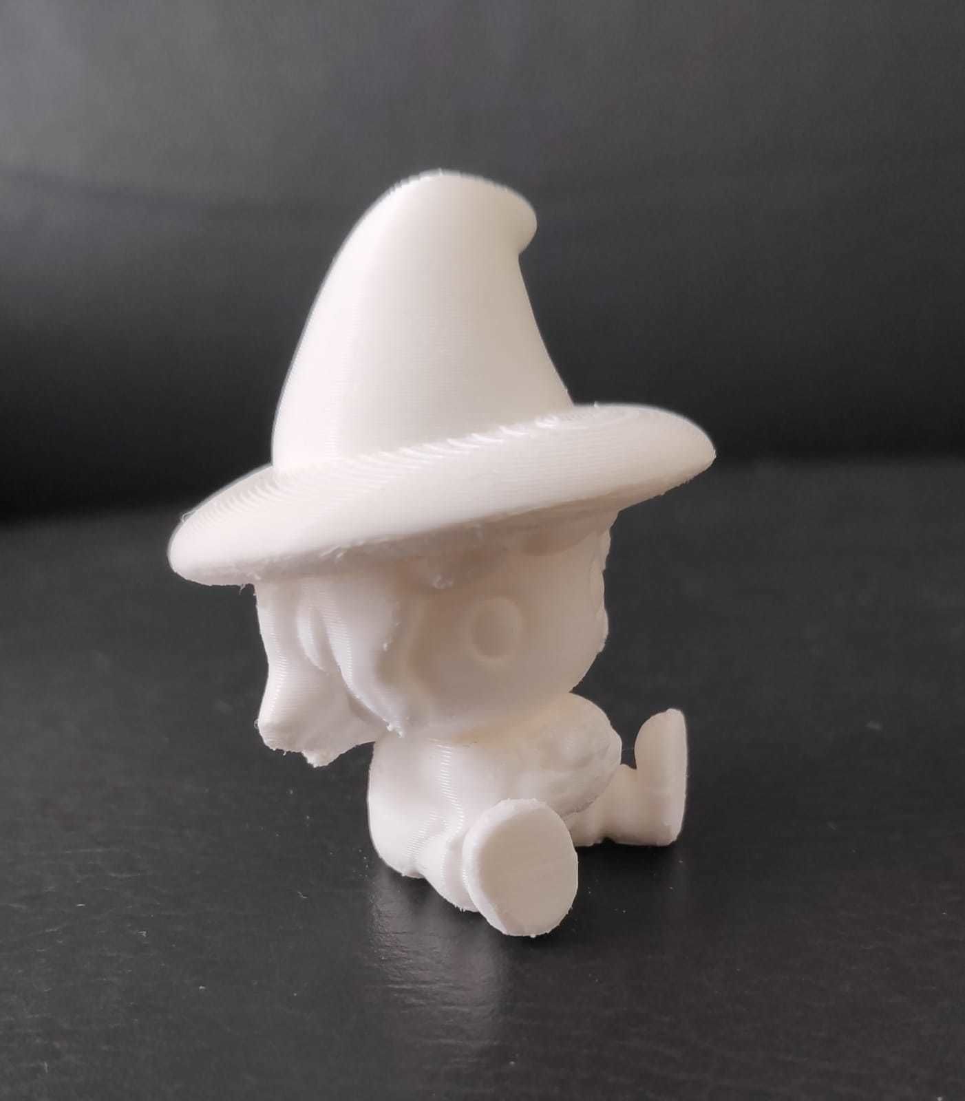 Witch With Frog 3D model 3D printable | CGTrader