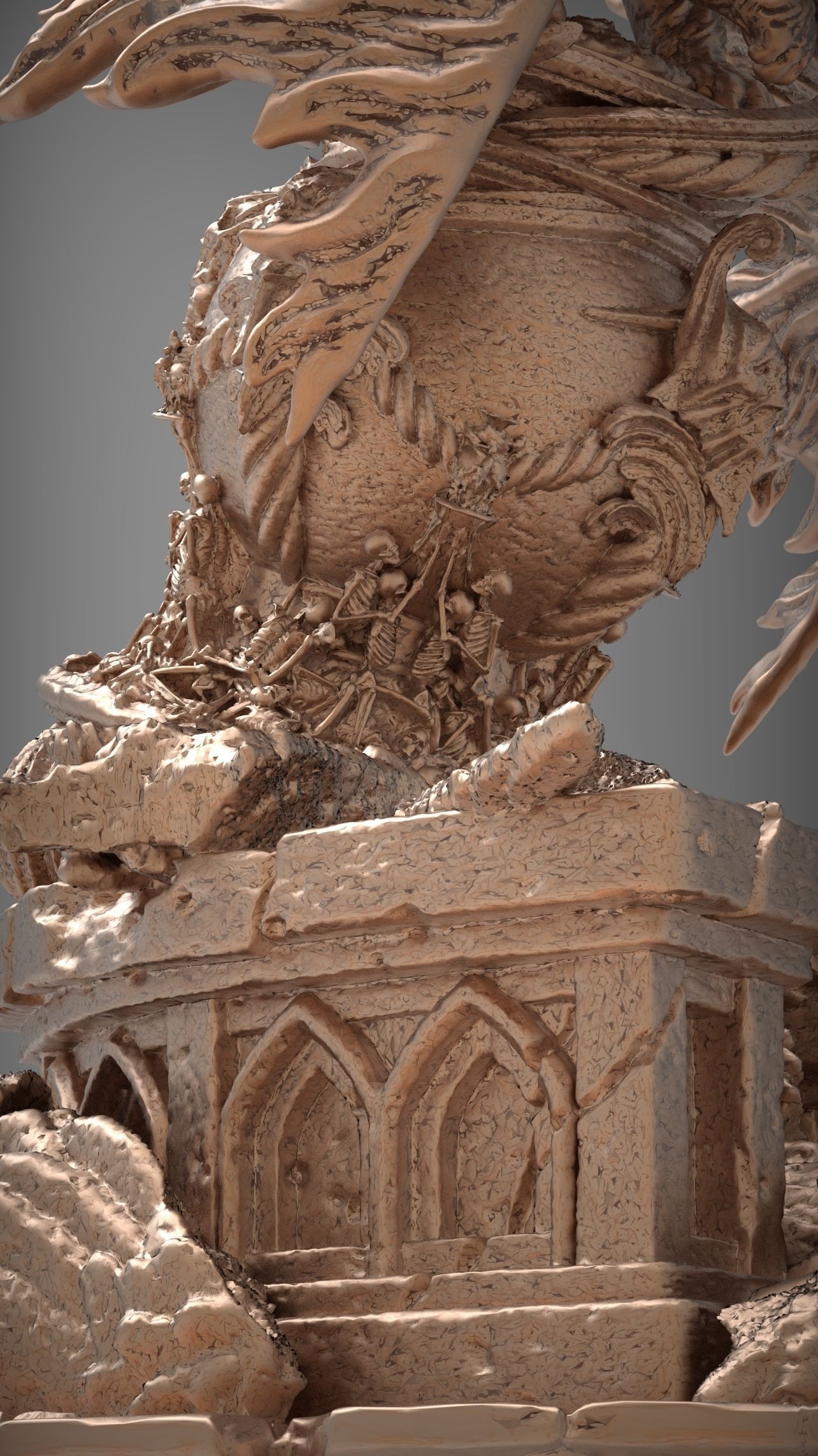 Cat God 3D model 3D printable | CGTrader