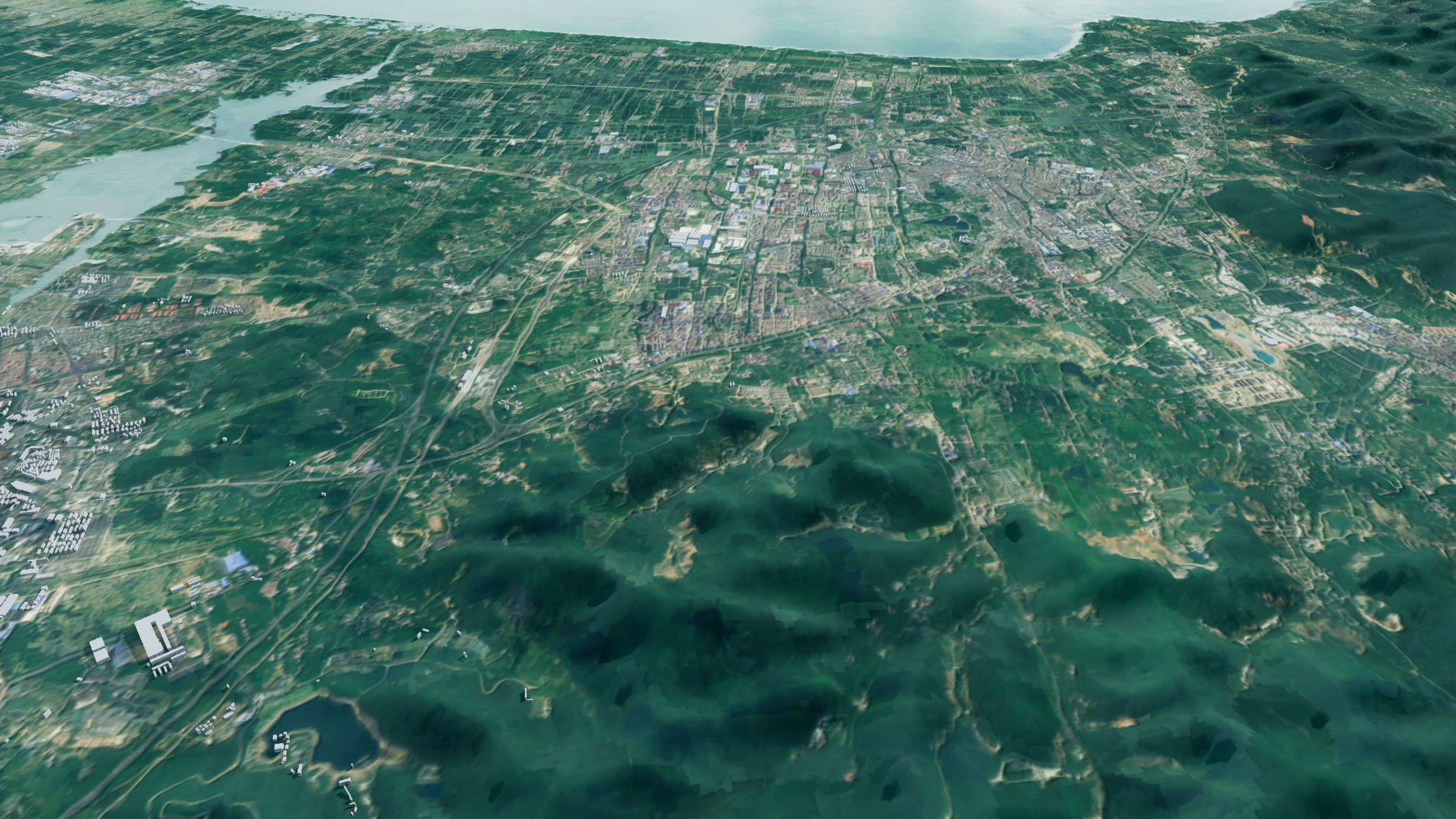 Yicheng China City Landscape 3D Model 3D model | CGTrader