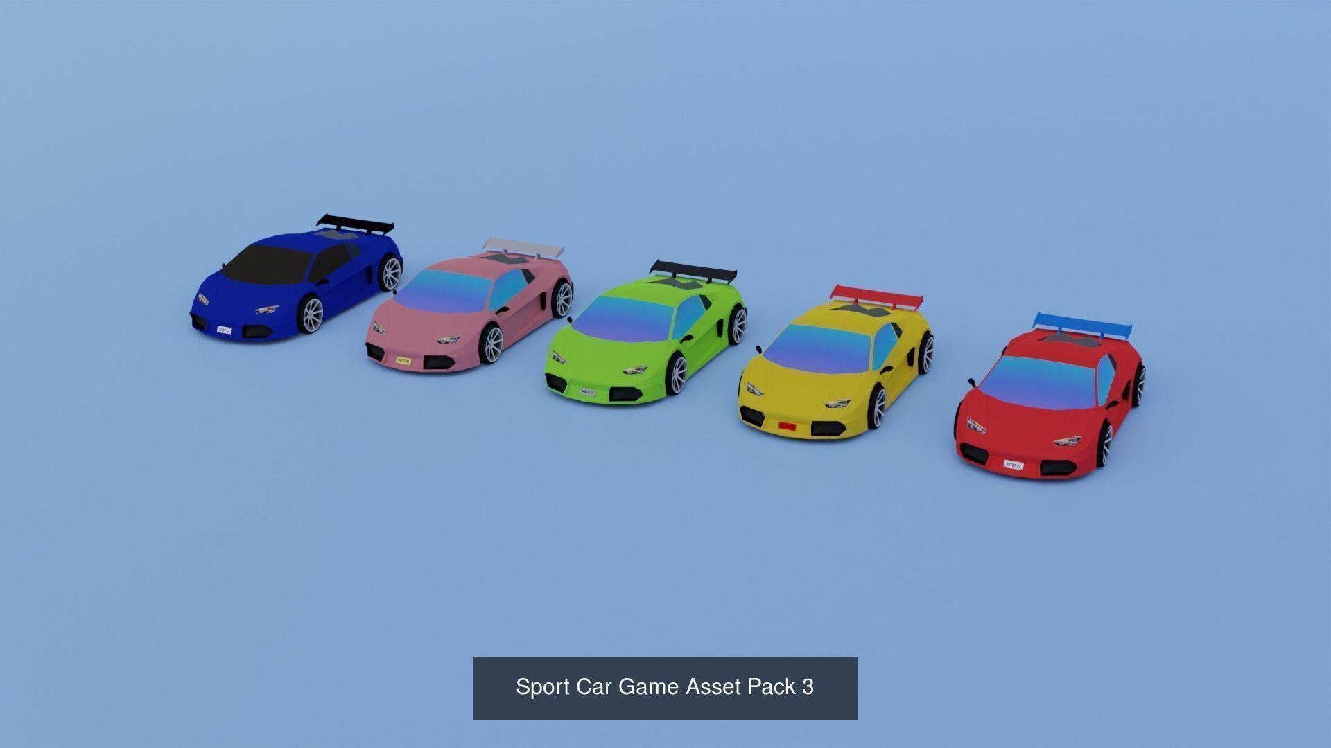 Huge Car Pack Game Asset 3D Model Collection | CGTrader
