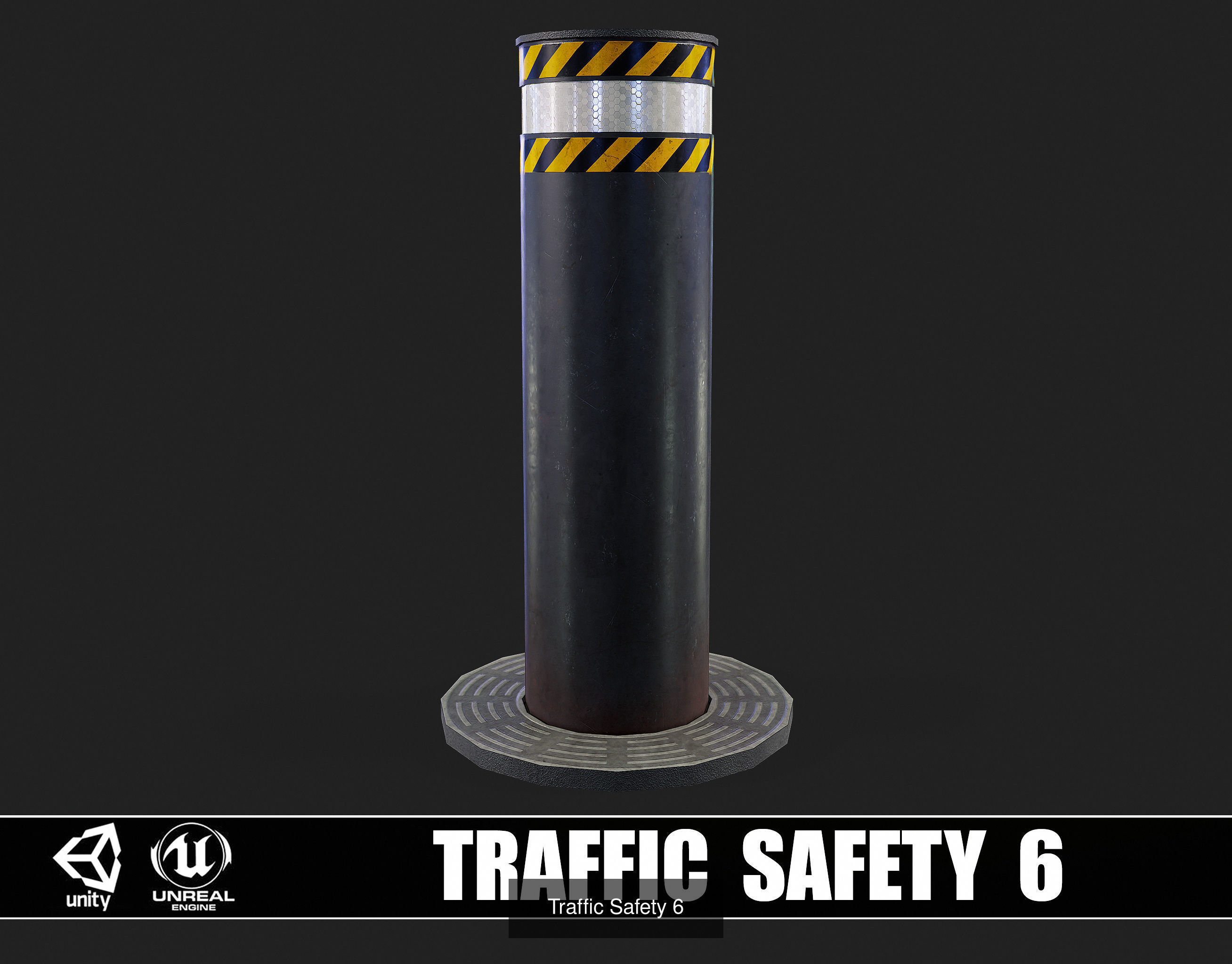 3D Model Collection Traffic Safety VR / AR / low-poly | CGTrader
