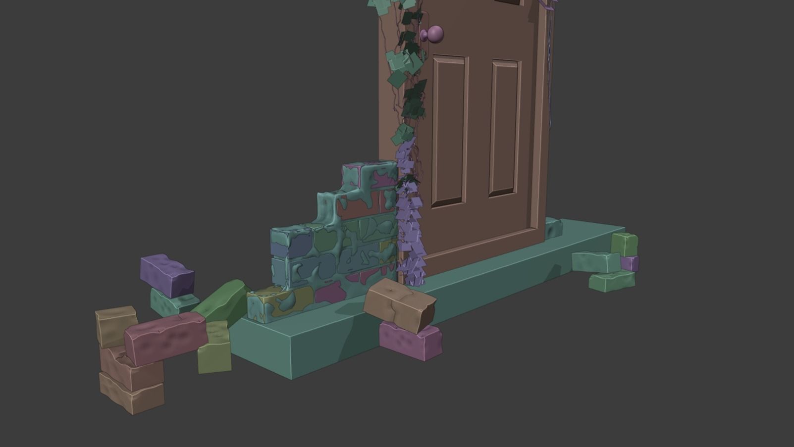 3D model Door Suzume No Tojimari VR / AR / low-poly | CGTrader