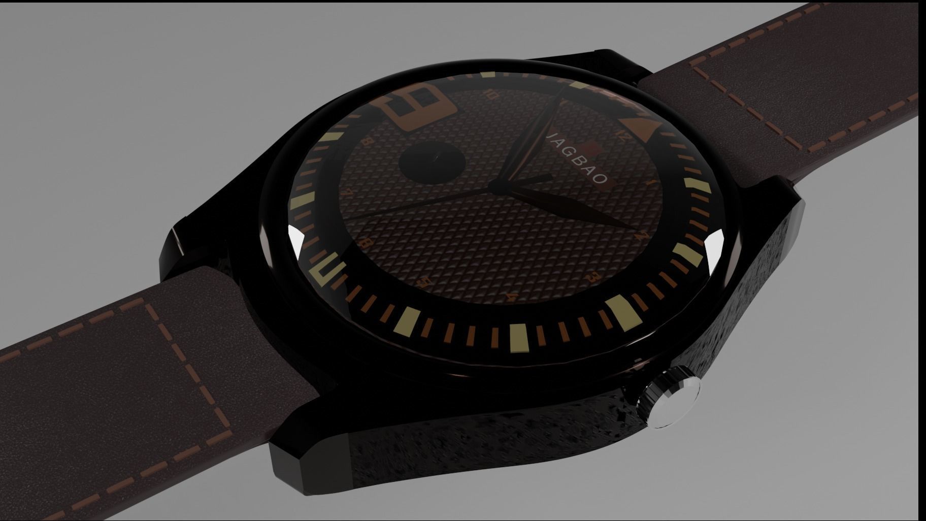 Wrist watch 3D model | CGTrader