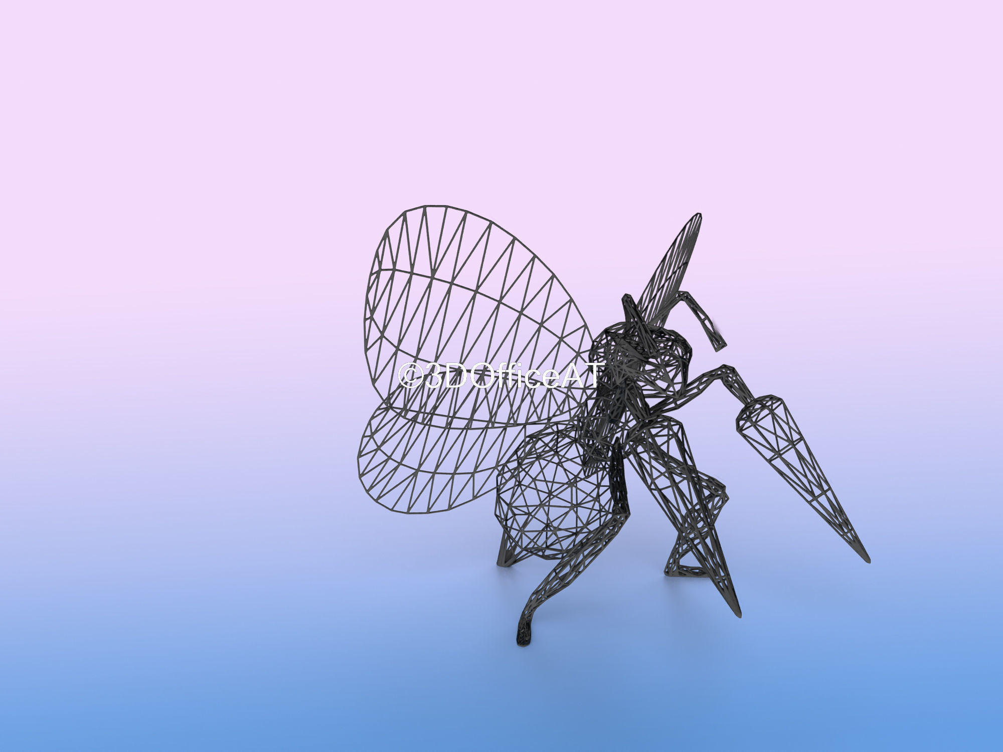 015 Beedrill Pokemon Wiremon Figure 3D model 3D printable | CGTrader