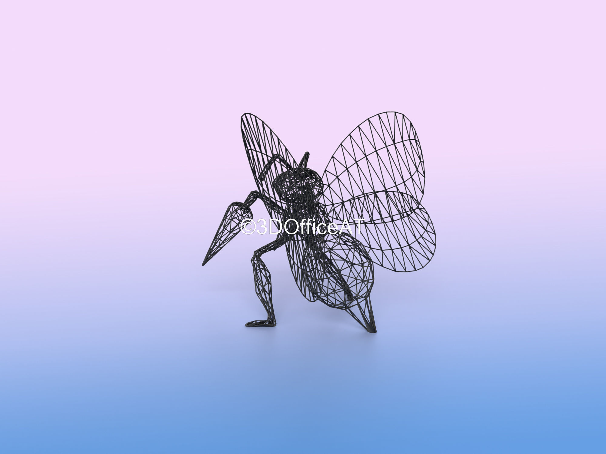 015 Beedrill Pokemon Wiremon Figure 3D model 3D printable | CGTrader