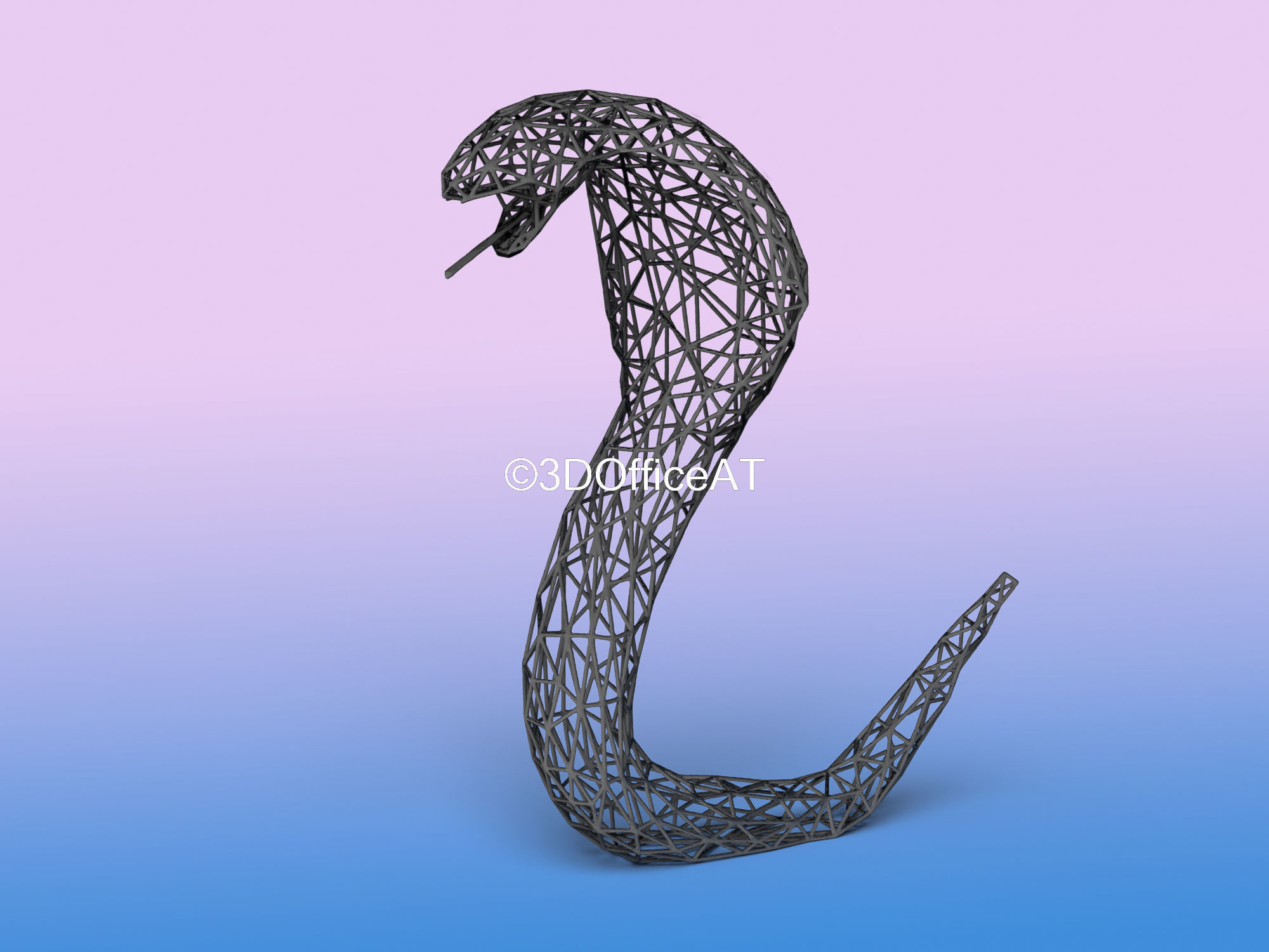 024 Arbok Pokemon Wiremon Figure 3D model 3D printable | CGTrader