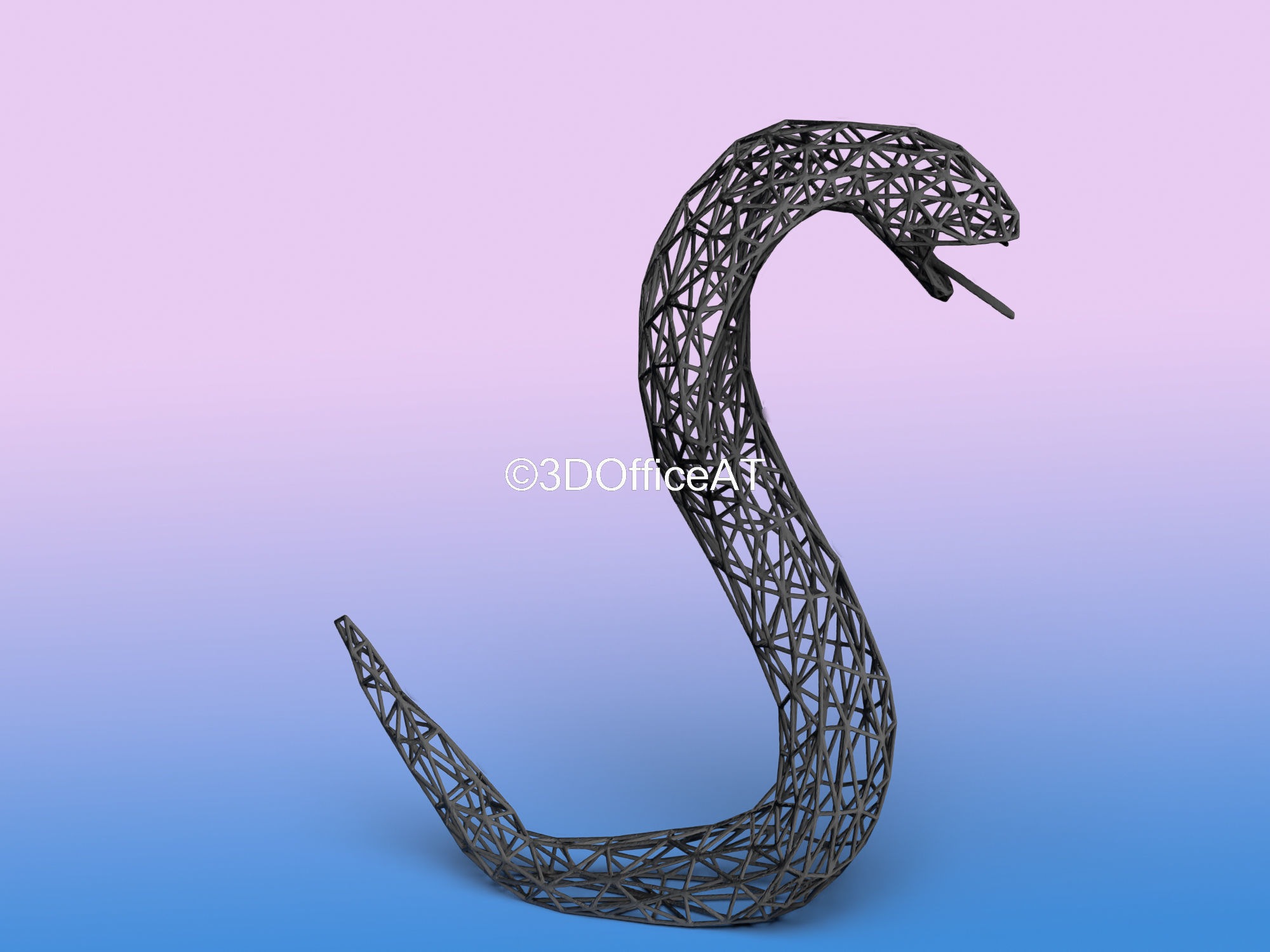 024 Arbok Pokemon Wiremon Figure 3D model 3D printable | CGTrader