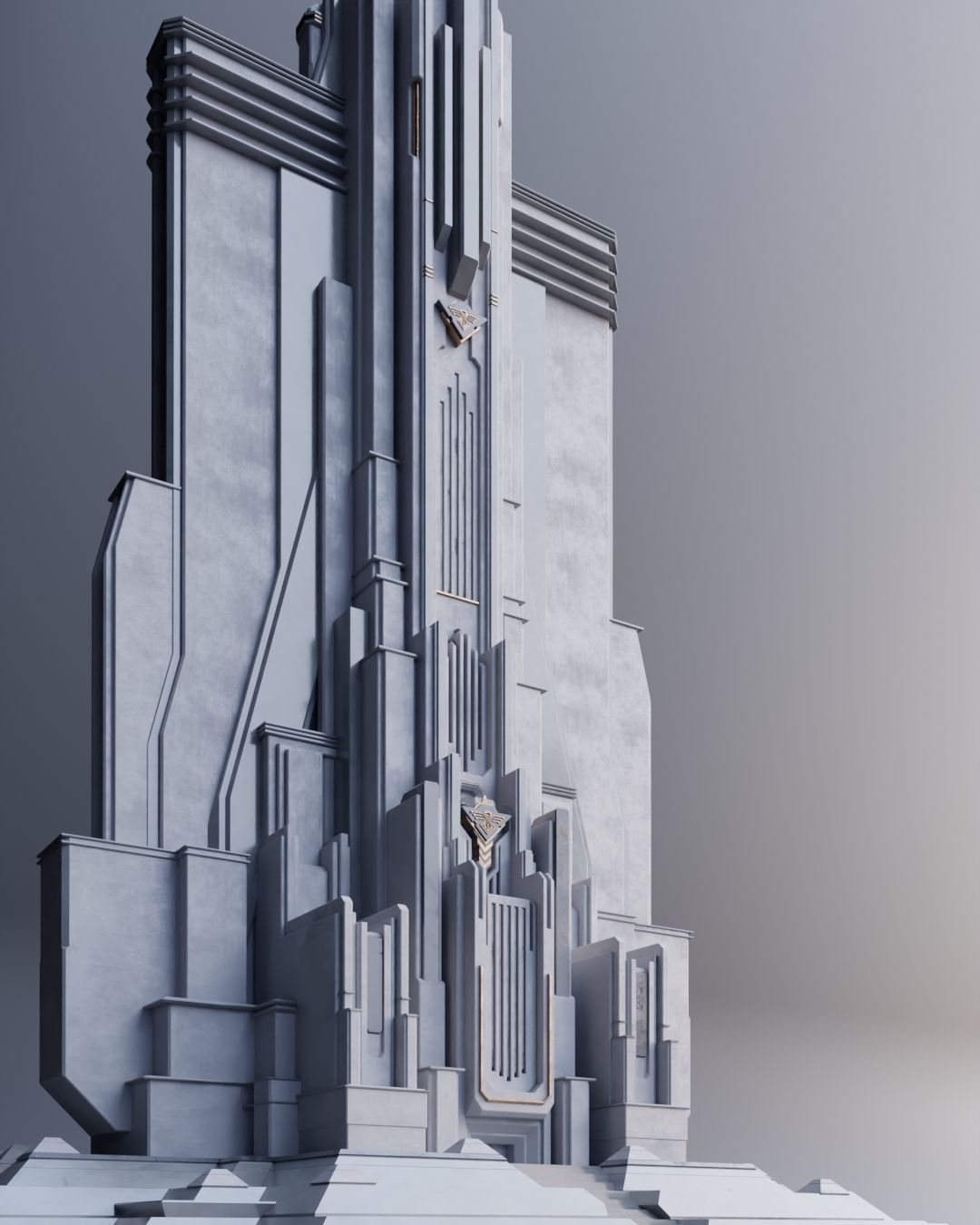 3D model Central City Realistic Imperial City Buildings and Assets 3D ...