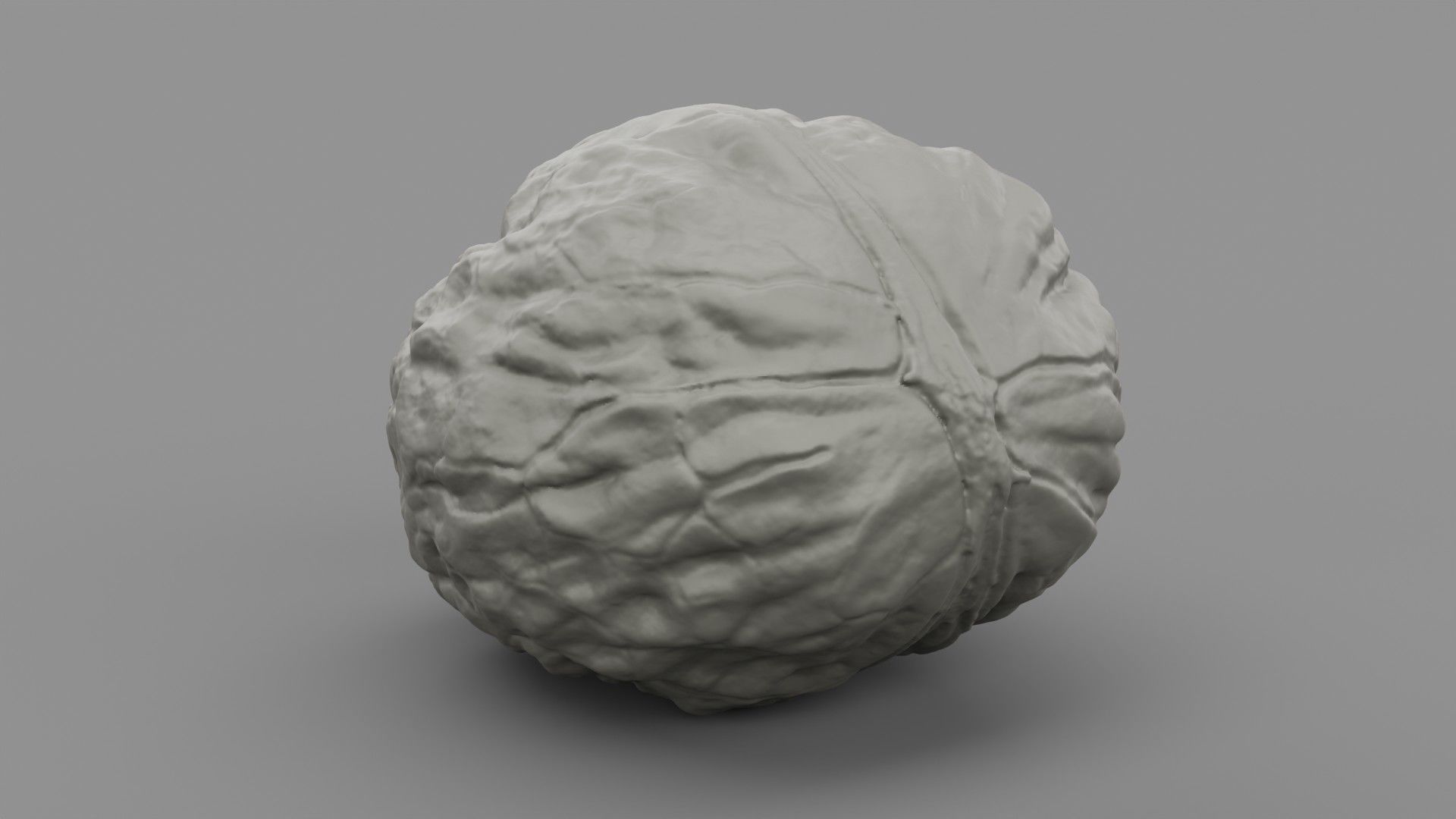 Walnut 01 3D model 3D printable | CGTrader