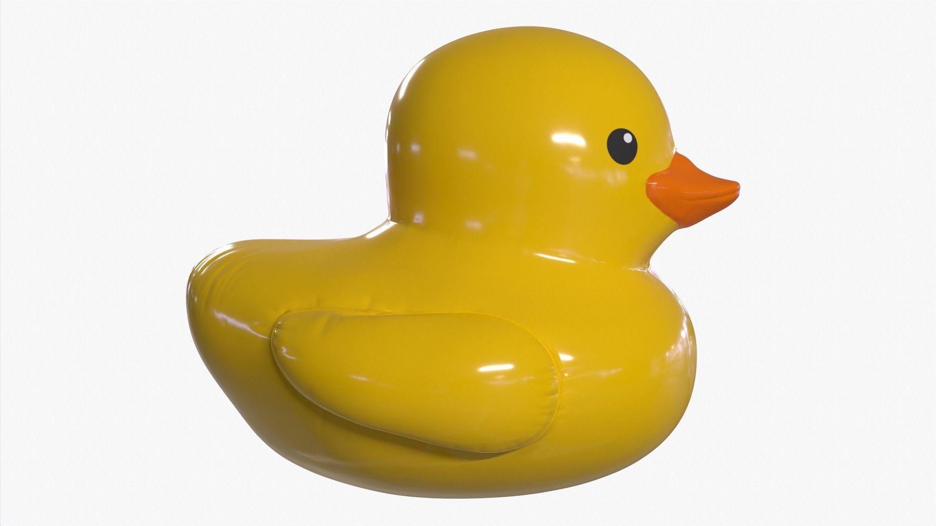 3D model YELLOW RUBBER DUCK VR / AR / low-poly | CGTrader