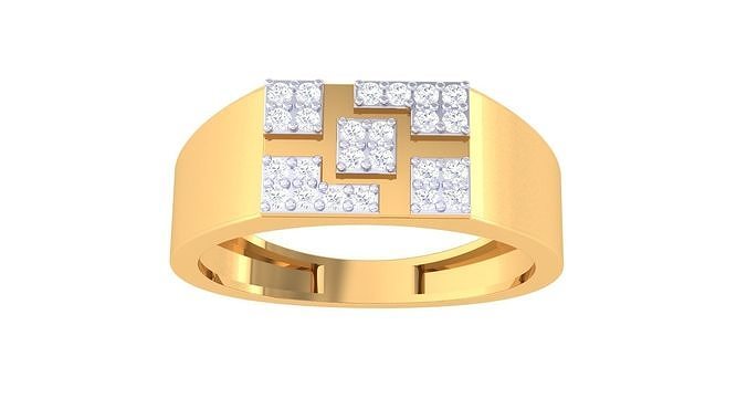 Gents Ring - 232 3D model 3D printable | CGTrader