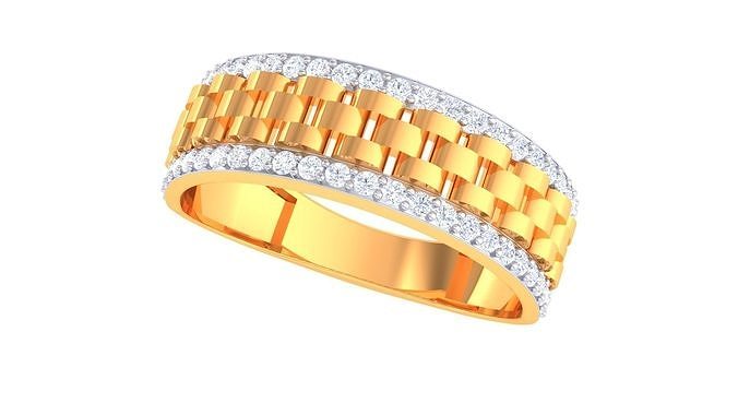 Gents Ring - 9 3D model 3D printable | CGTrader