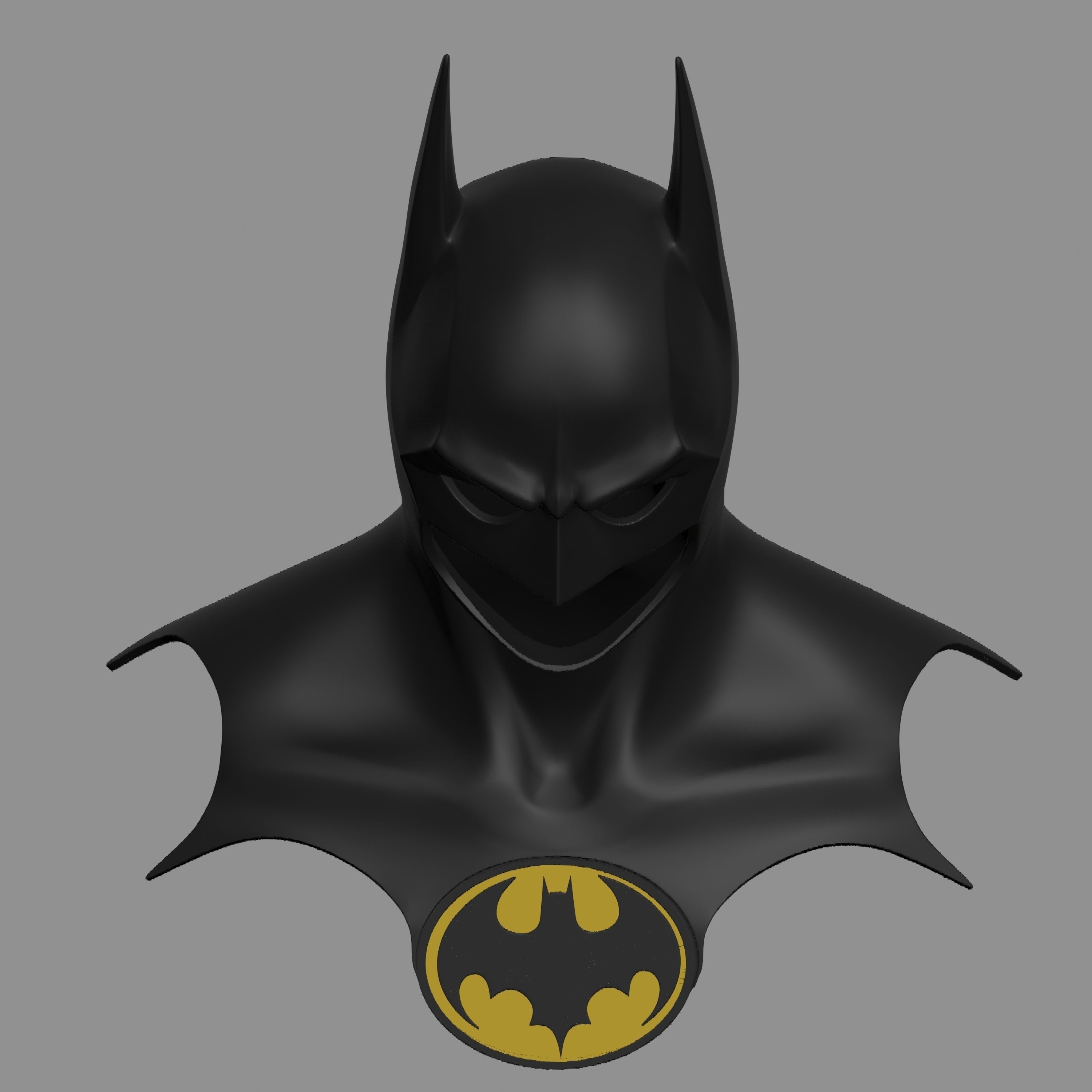BATMAN 1989 COWL FILES 3D model 3D printable | CGTrader