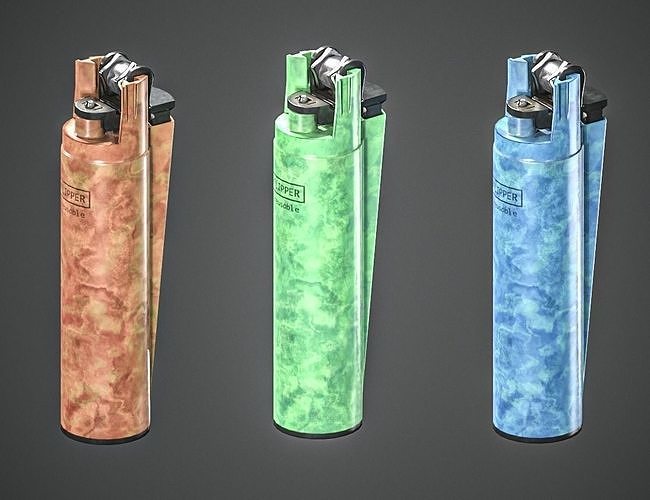 3D model Lighter VR / AR / low-poly | CGTrader