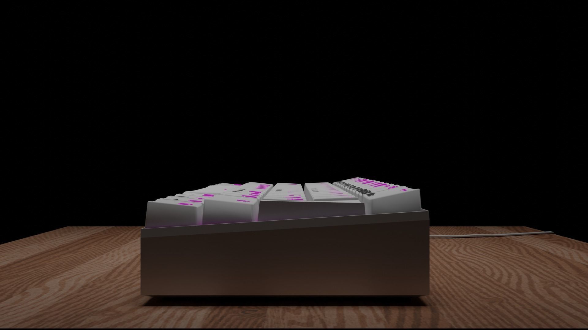 RK61 60 Wireless Mechanical Keyboard 3D model | CGTrader