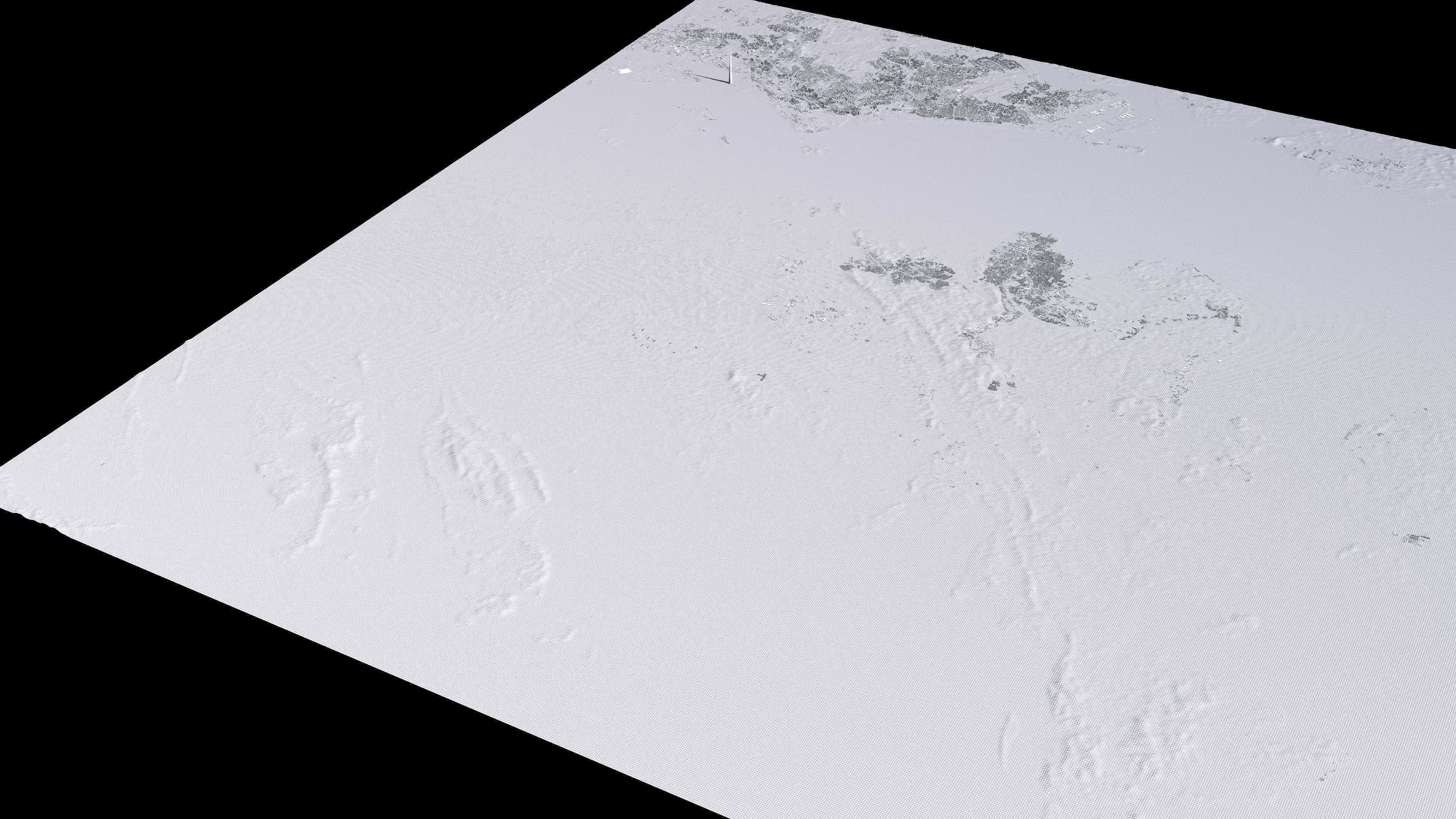 Bagam Indonesia City Landscape 3D Model 3D model | CGTrader