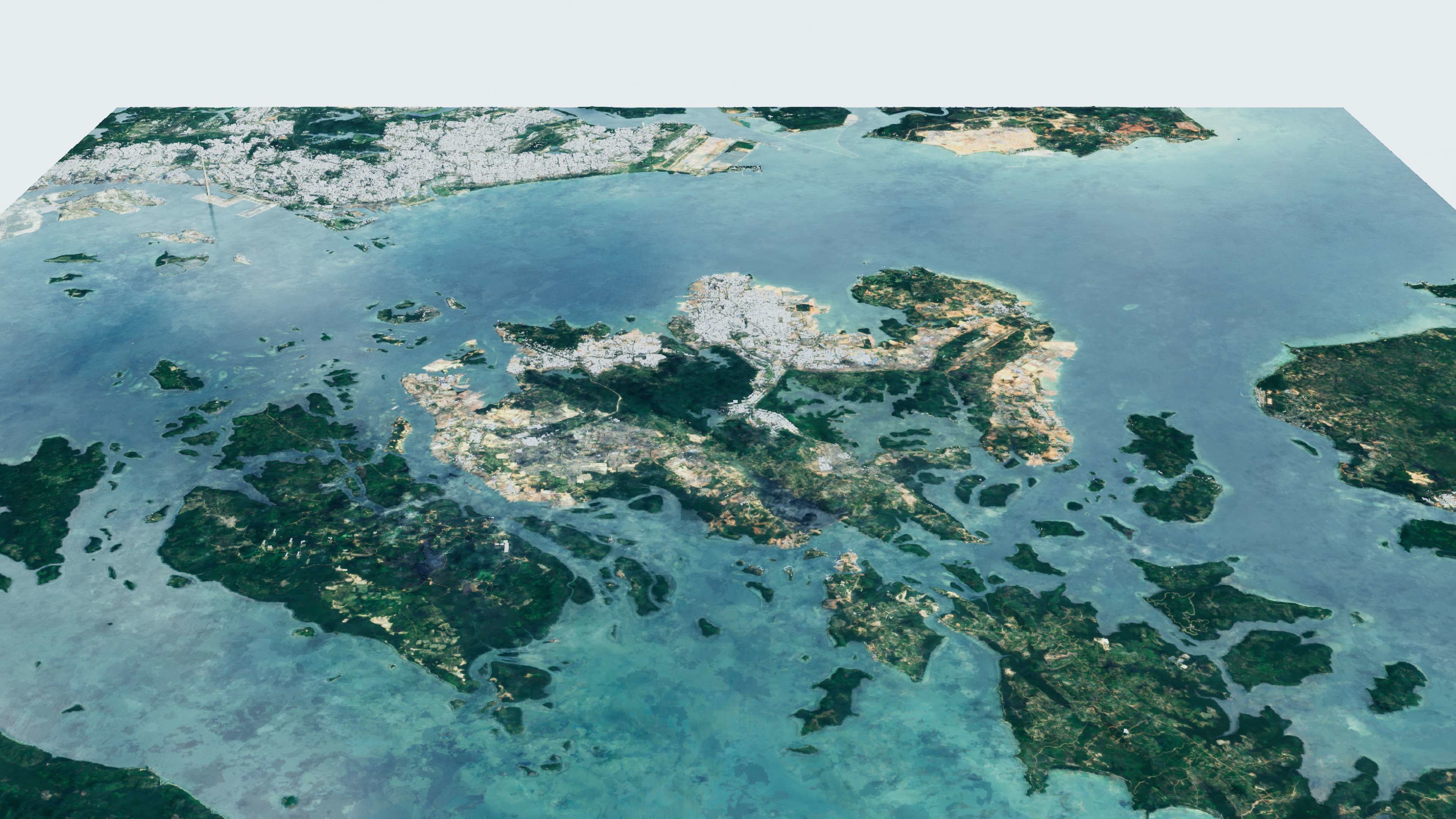 Bagam Indonesia City Landscape 3D Model 3D model | CGTrader