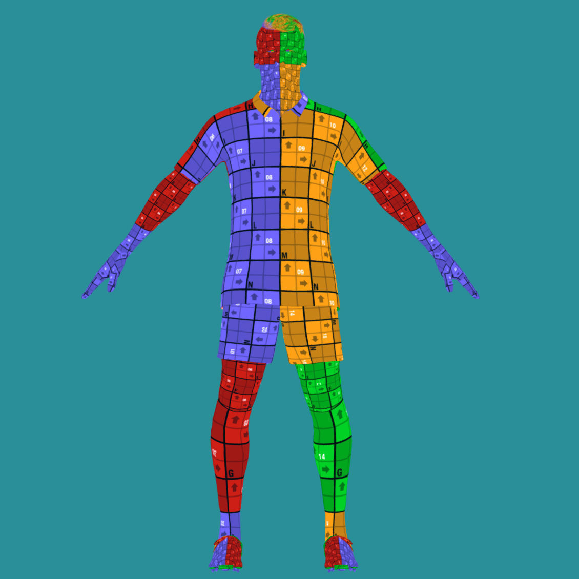 T-P Rigged Martinelli Arsenal 3D model animated rigged | CGTrader