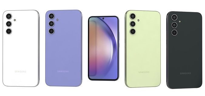 3D model Samsung Galaxy A54 All Colors VR / AR / low-poly | CGTrader