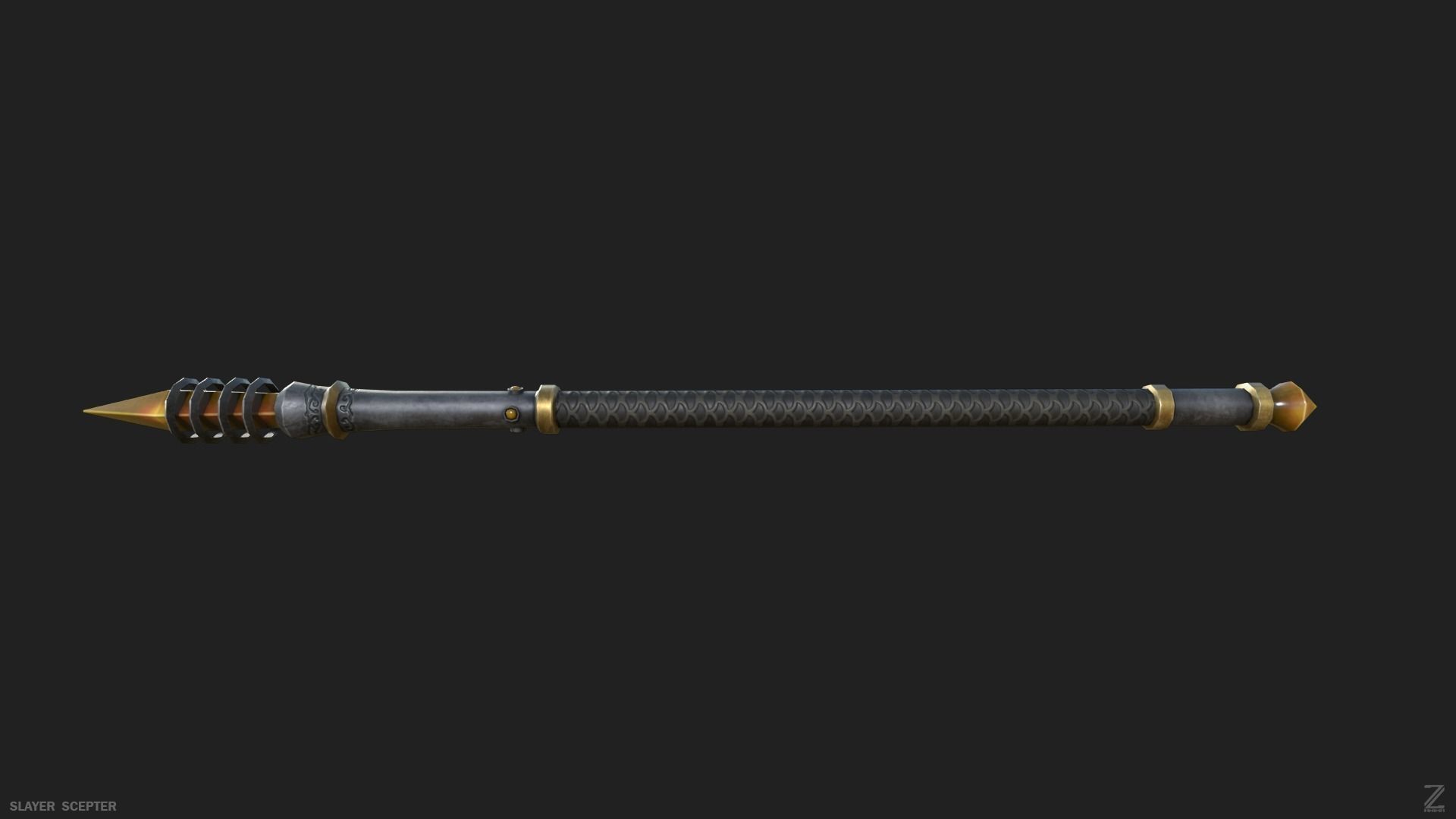 3D model Slayer scepter VR / AR / low-poly | CGTrader