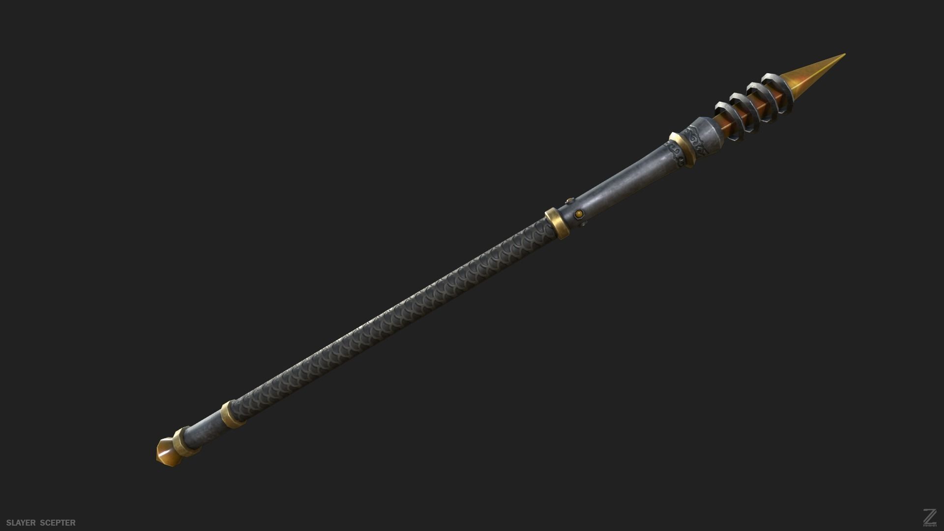 3D model Slayer scepter VR / AR / low-poly | CGTrader