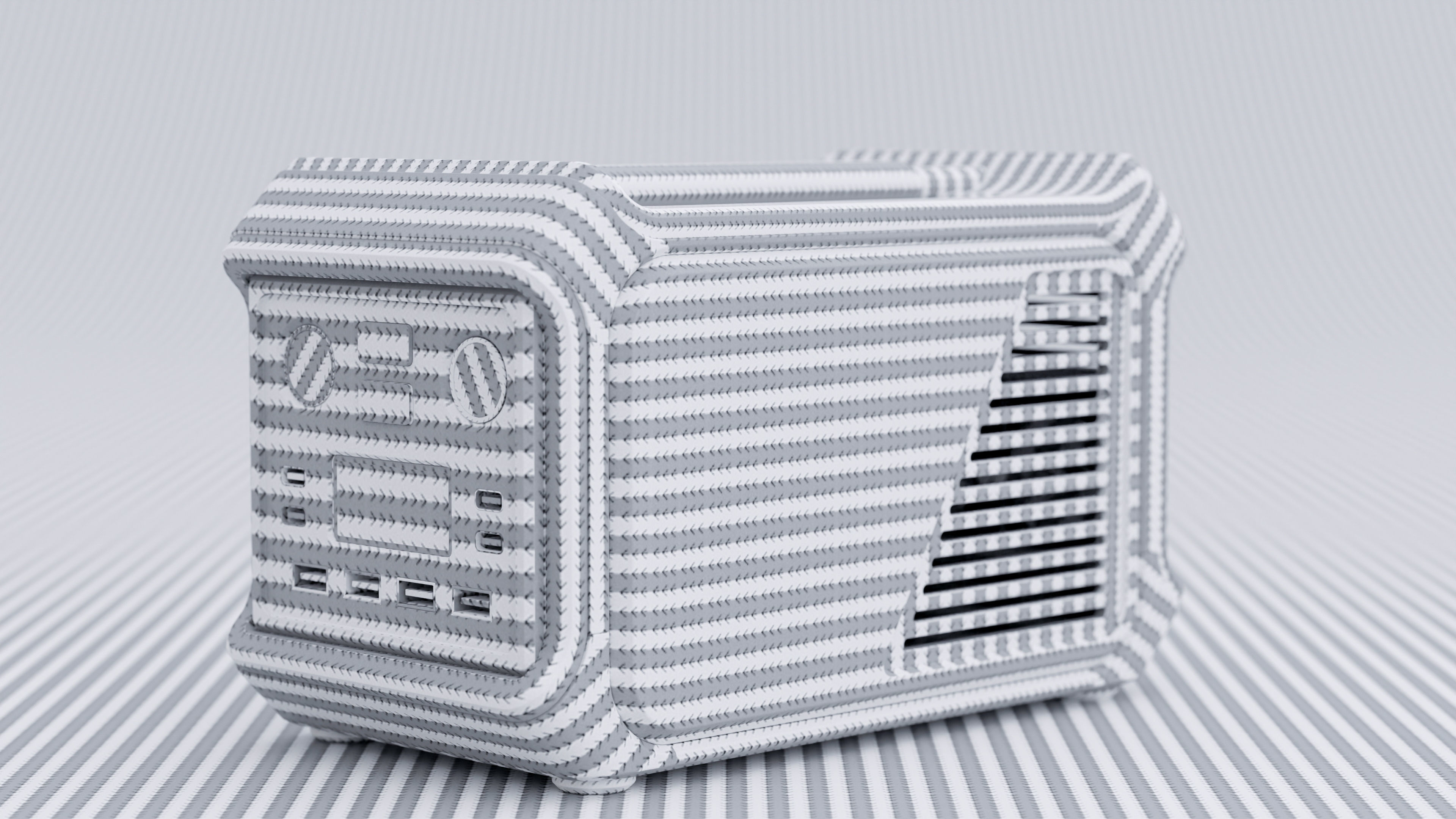 3D model Portable power station concept VR / AR / low-poly | CGTrader