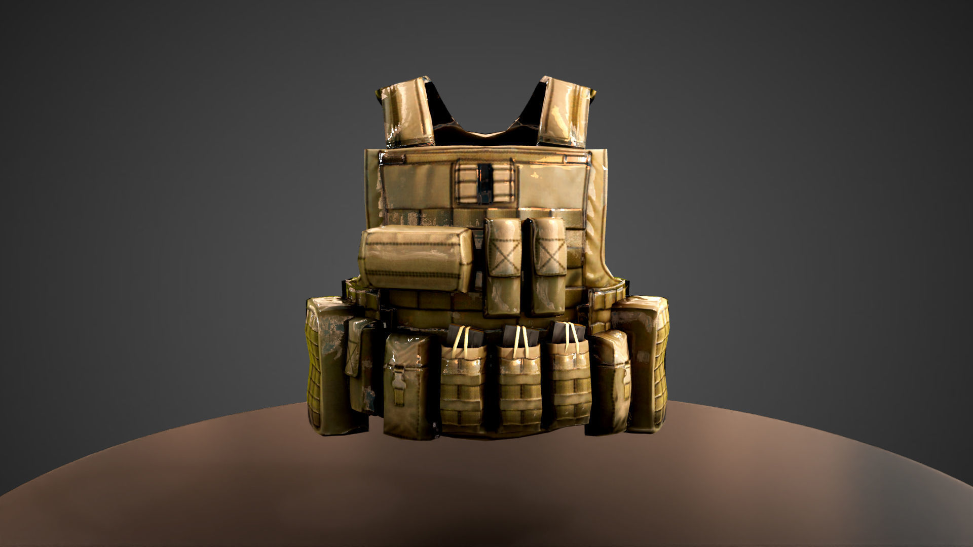 3D model Army Body Armor VR / AR / low-poly | CGTrader