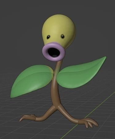 Bellsprout 3D model 3D printable | CGTrader