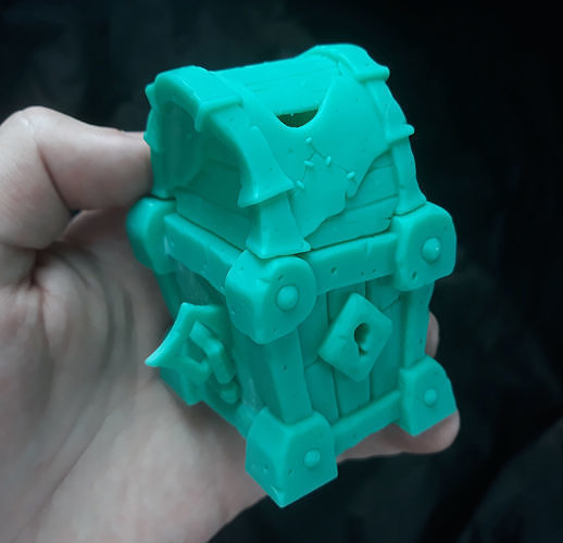 Small chest 3d print 3D model 3D printable | CGTrader