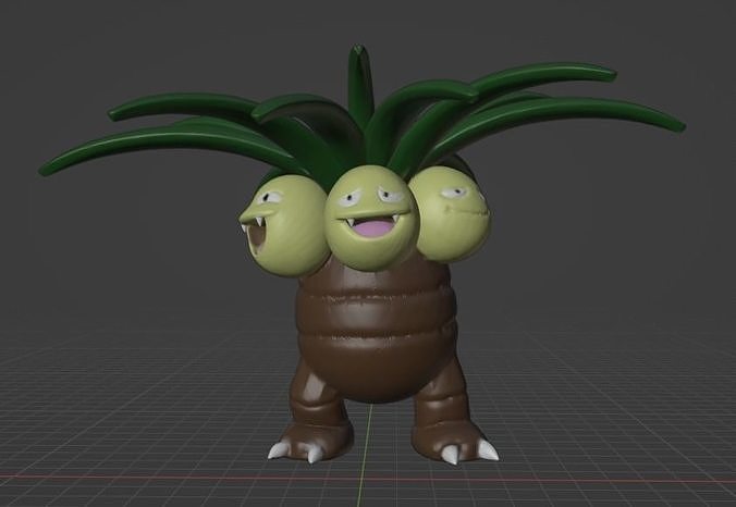 Exeggutor 3D model 3D printable | CGTrader