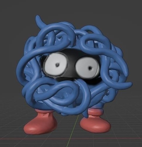 Tangela 3D model 3D printable | CGTrader
