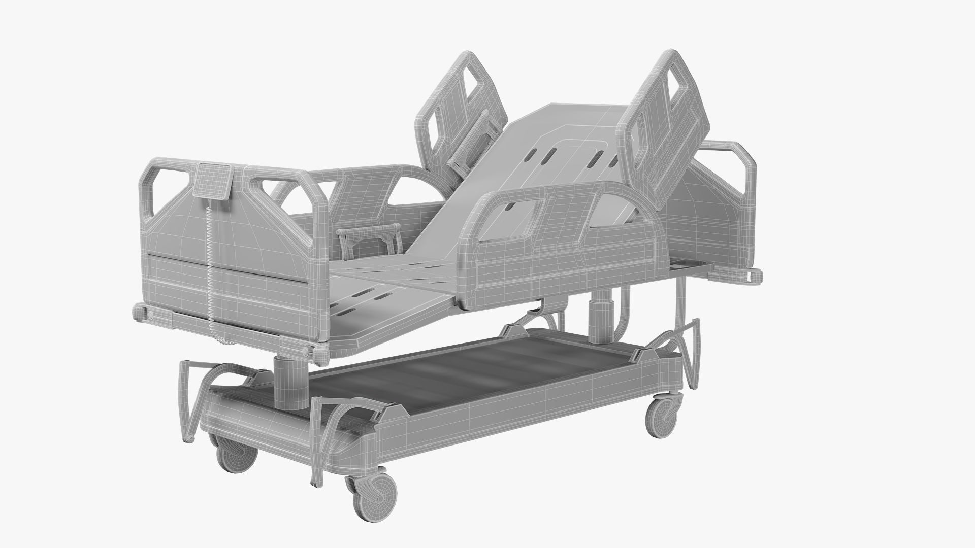 Hospital bed 3D model | CGTrader
