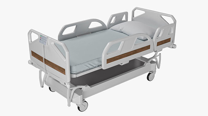 Hospital bed 3D model | CGTrader