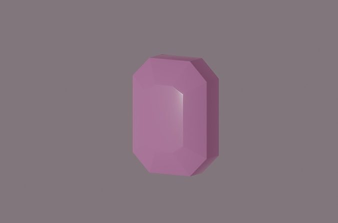3D model Gem model gemstone VR / AR / low-poly | CGTrader