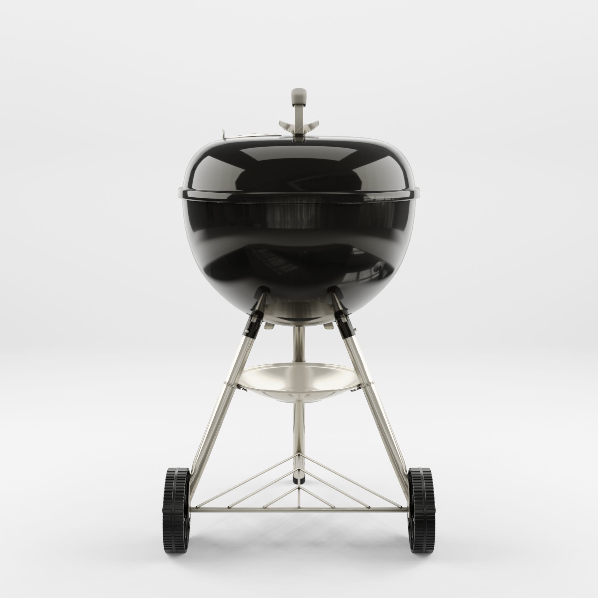 3D model Bar-B-Kettle Barbecue and Grill 3D Model VR / AR / low-poly ...