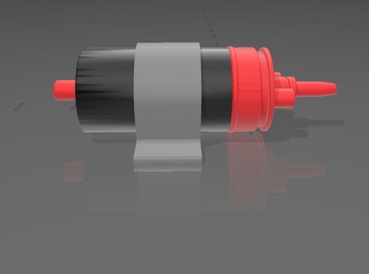 Fuel Pump for scale model cars 3D model 3D printable | CGTrader