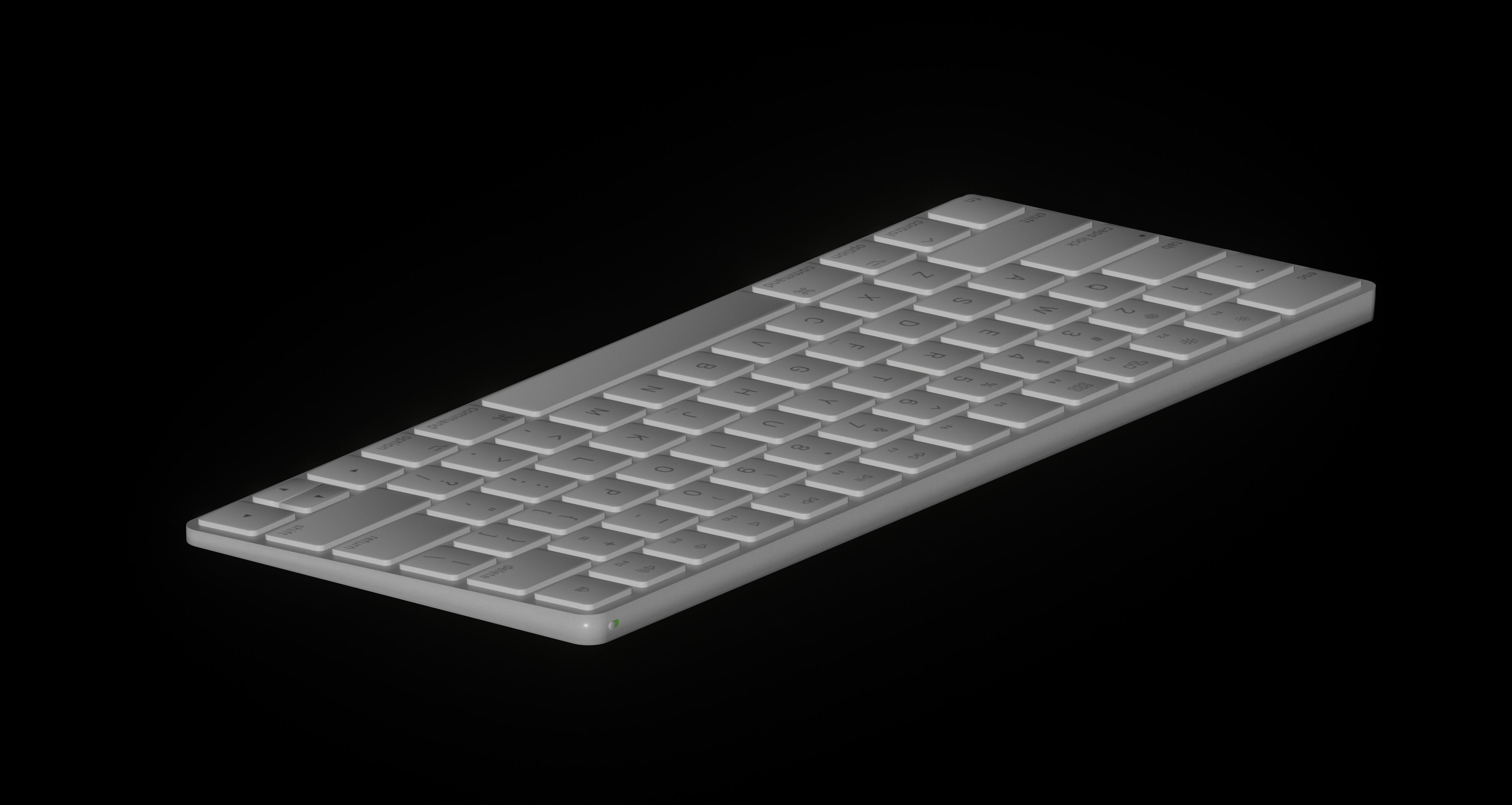 3D model Keyboard VR / AR / low-poly | CGTrader