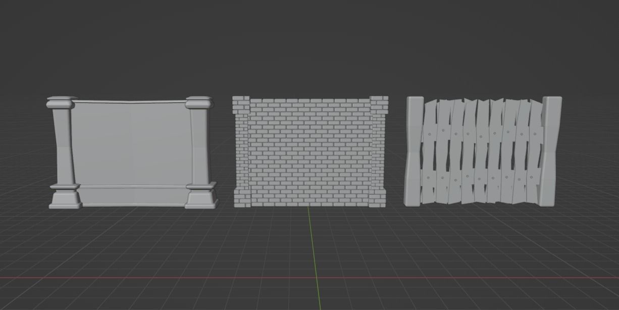 Walls 3D model | CGTrader