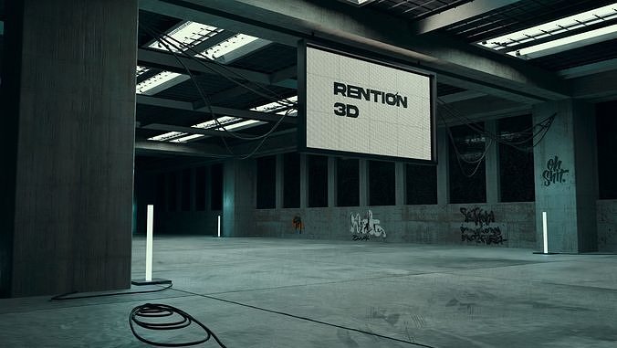 Detailed Garage 3D Blender File Textured Exclusive for Followers 3D ...